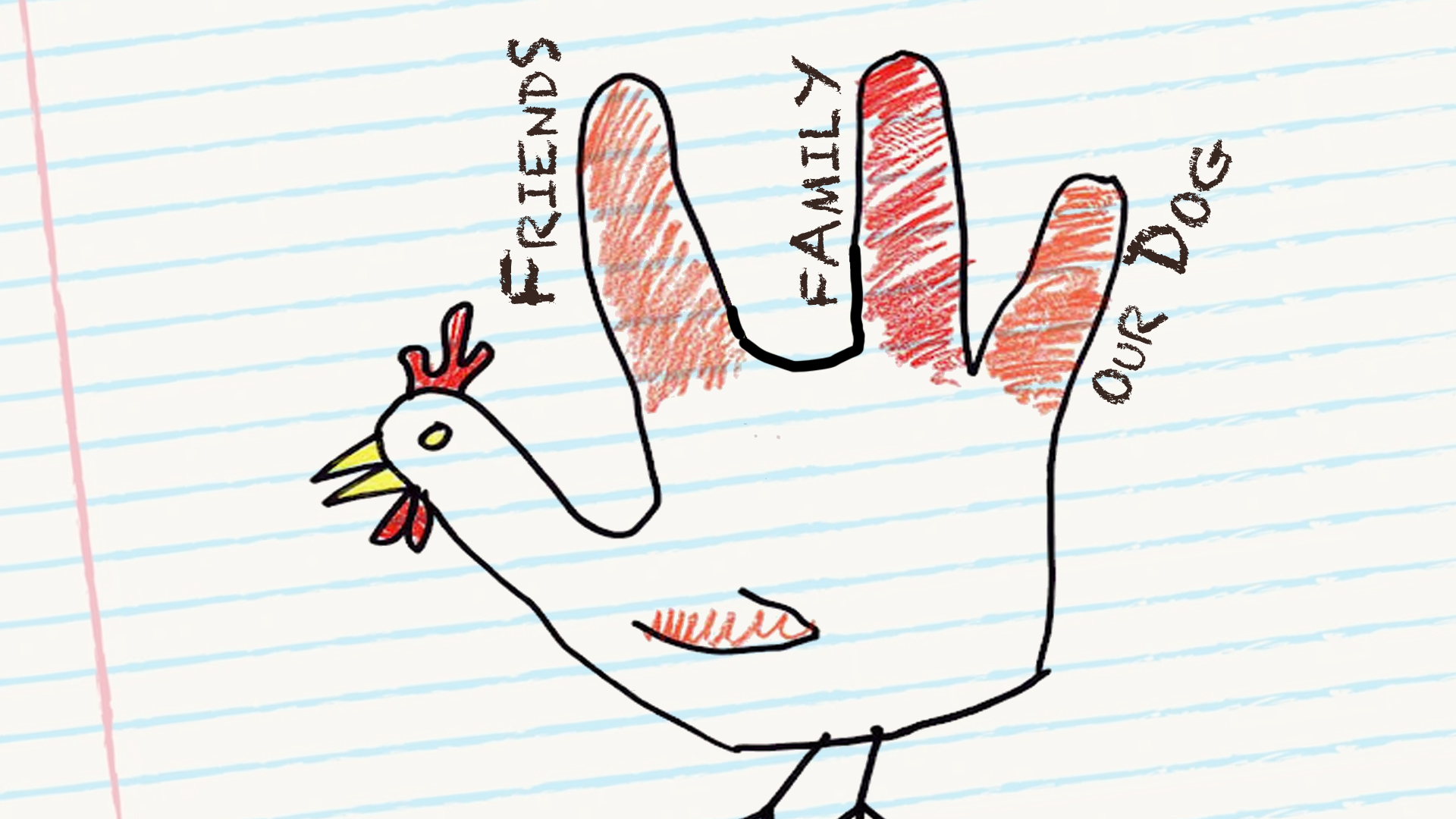 Amputee who Drew Turkey Hand with 4 Fingers Accused of Being Less ...